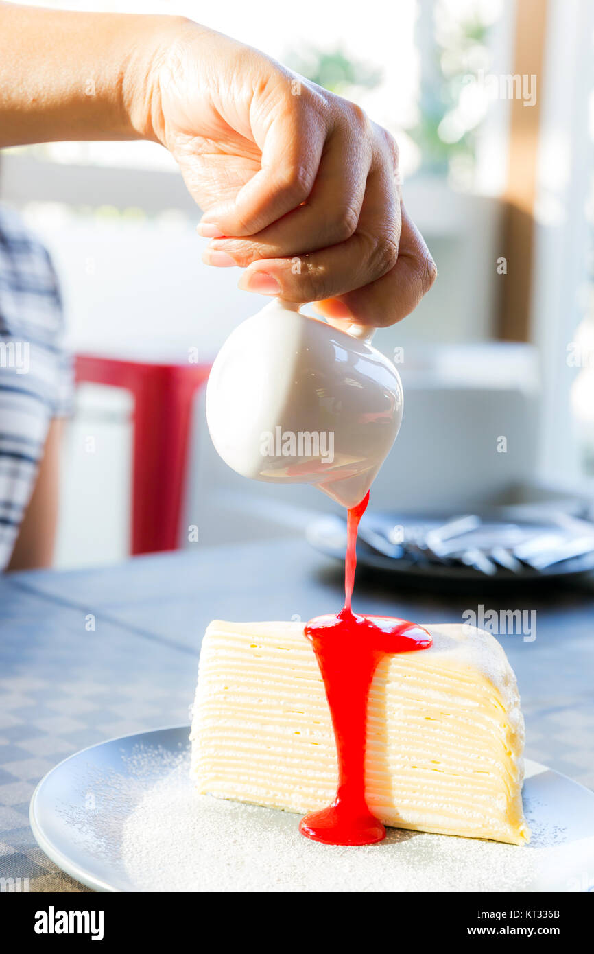 Raspberry crape hi-res stock photography and images - Alamy