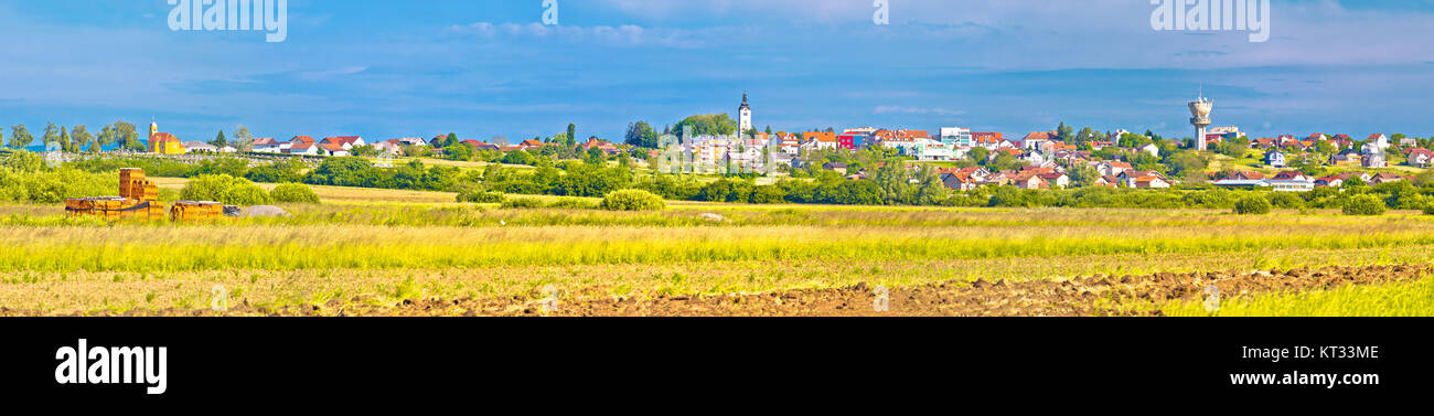 Town of Vrbovec landscape and architecture Stock Photo - Alamy