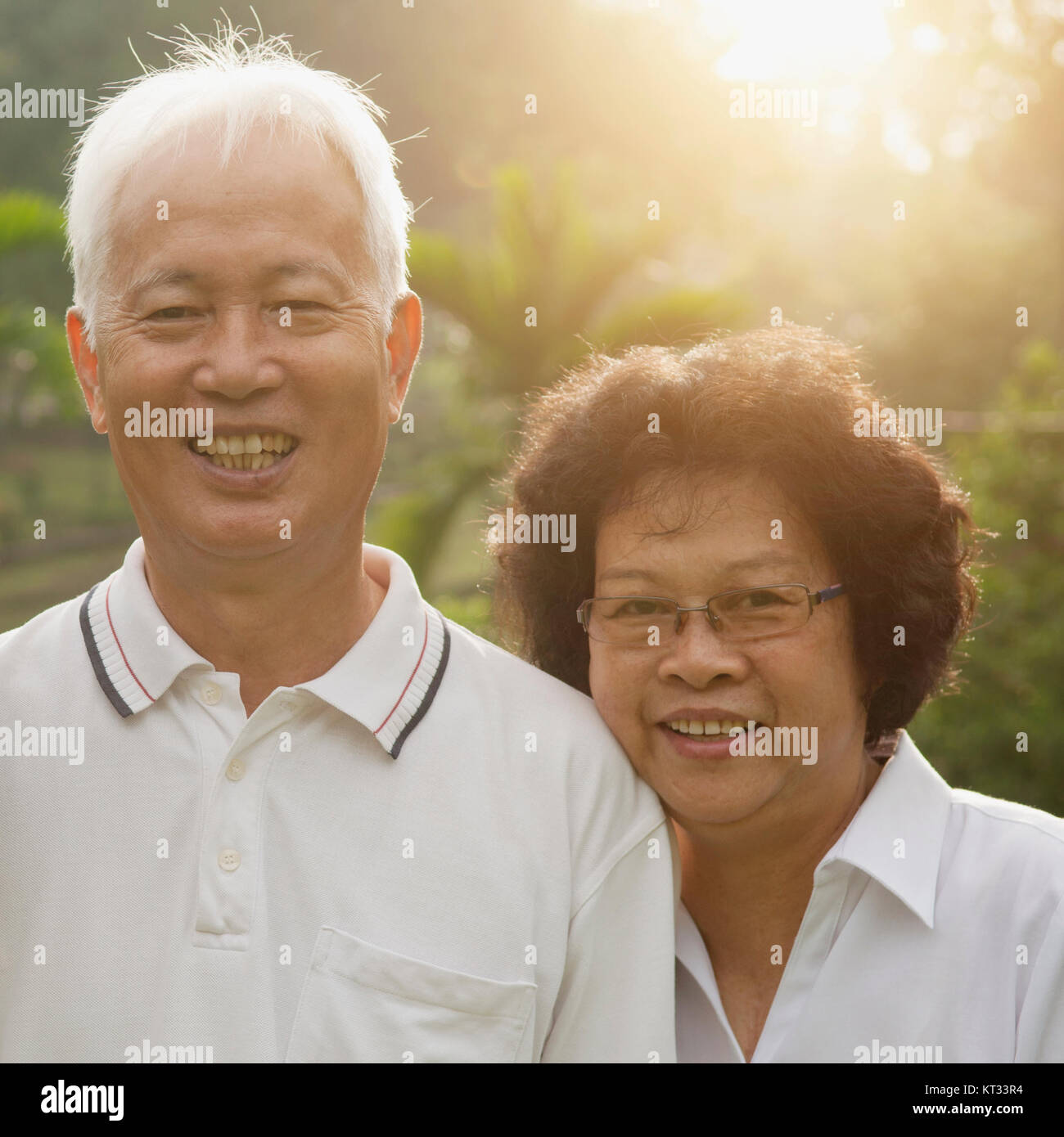 Loving couple laughs together hi-res stock photography and images - Alamy