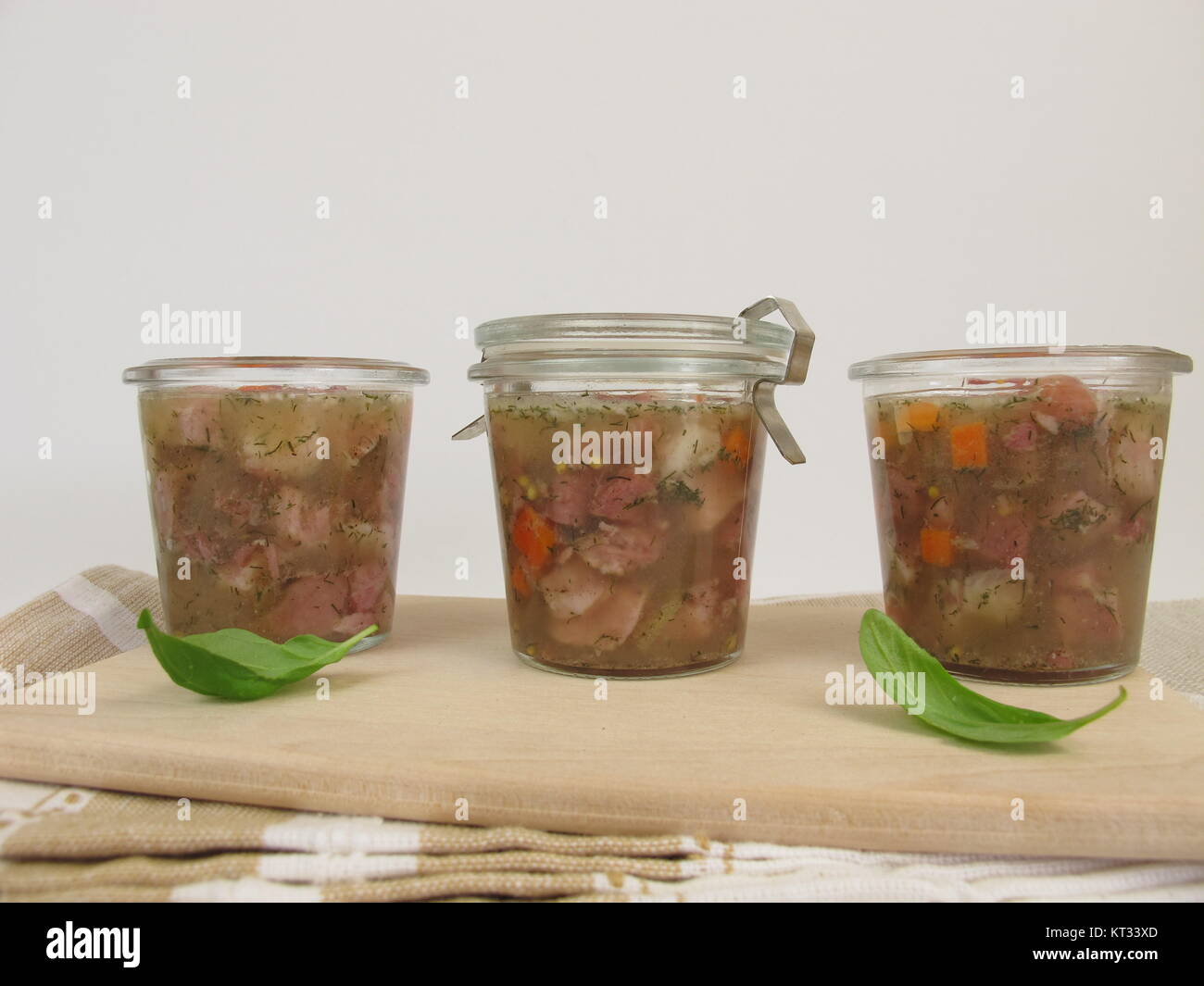 Aspic home made hi-res stock photography and images - Alamy