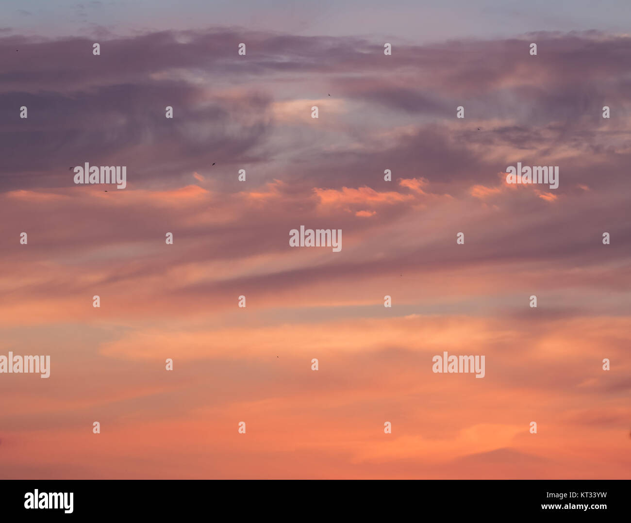 beautiful bright sunset sky Stock Photo - Alamy