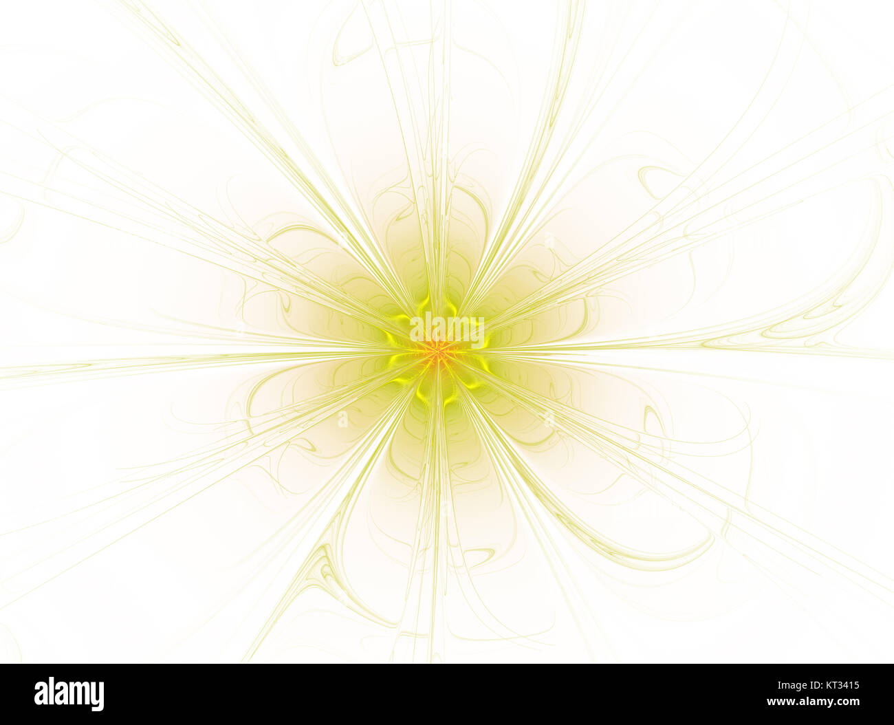 Flower digital line art Cut Out Stock Images & Pictures - Alamy