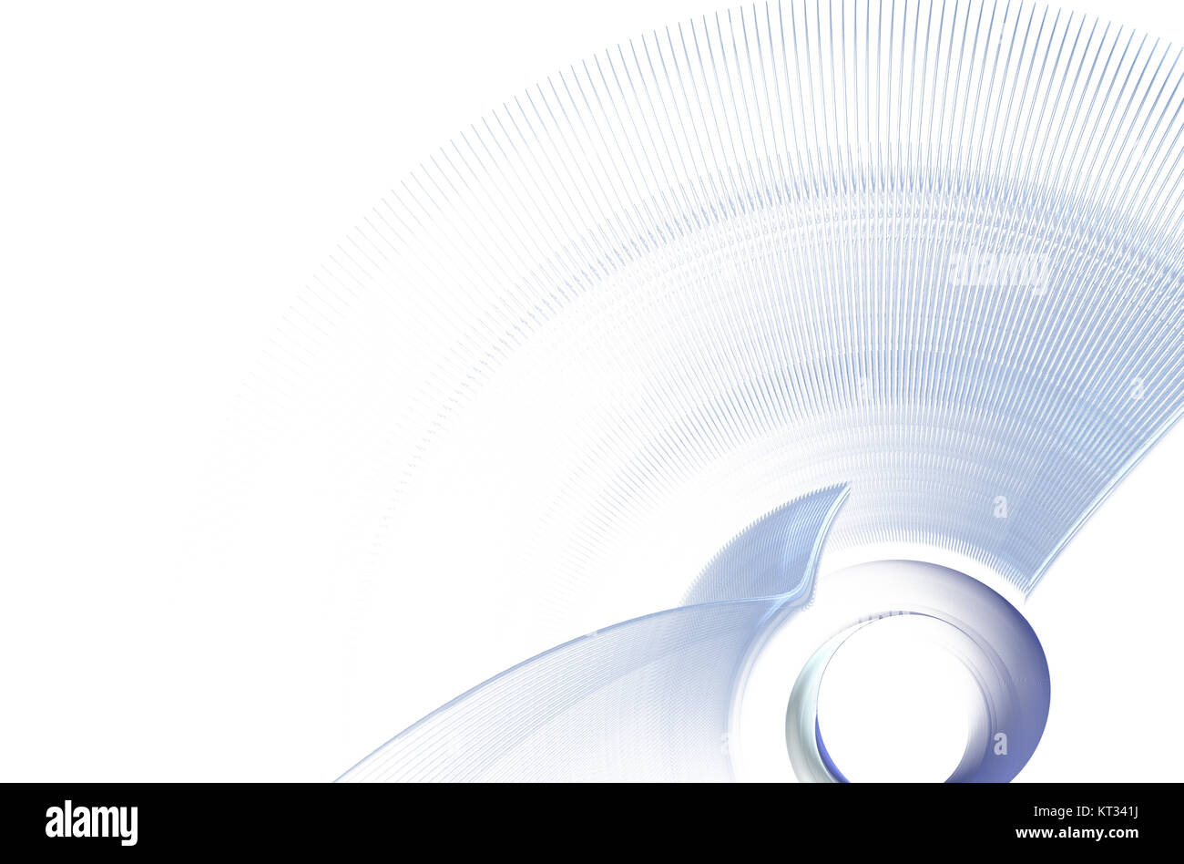 Abstract fractal pattern on white background Stock Photo - Alamy