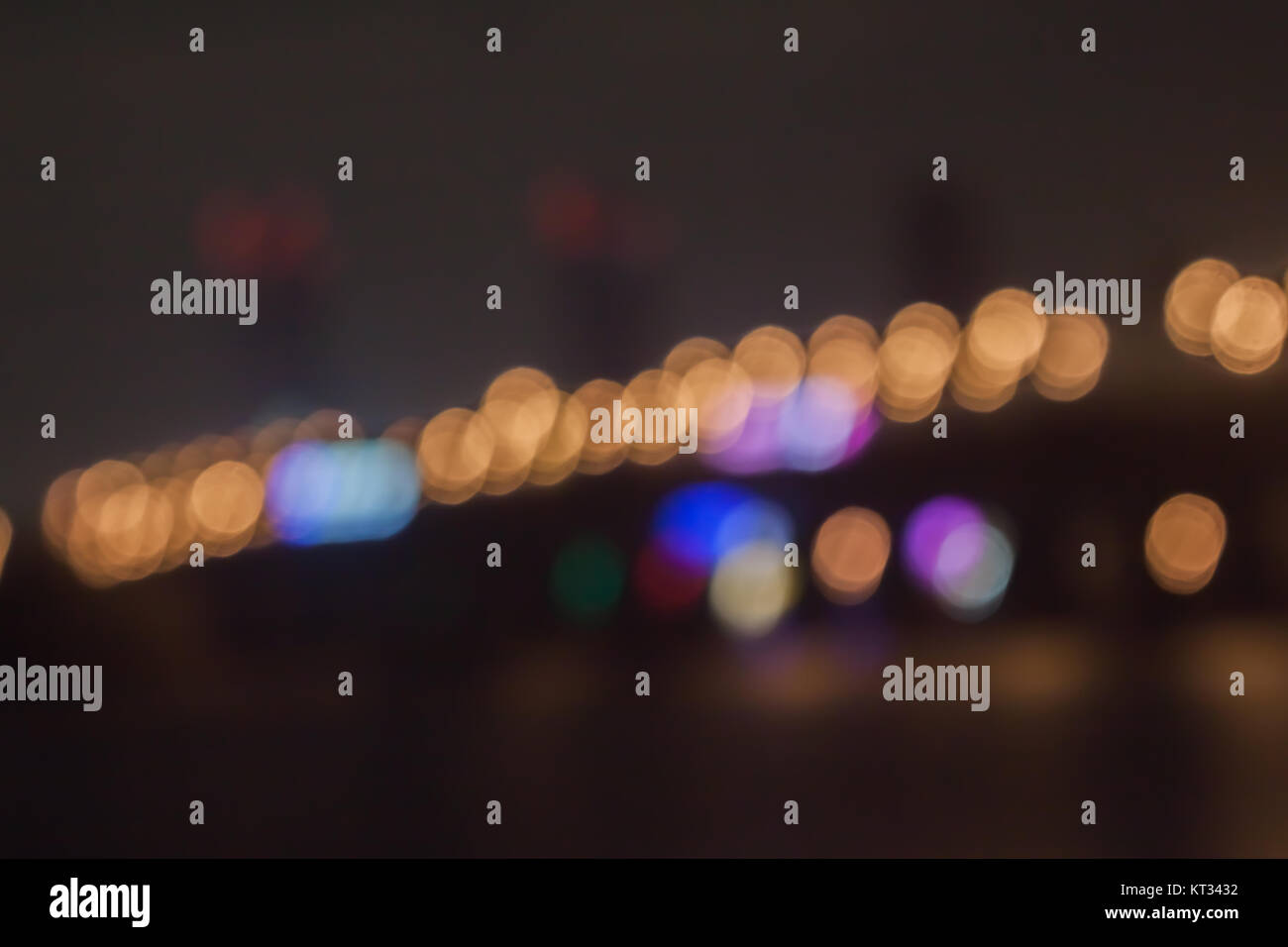 city night boke background Stock Photo - Alamy