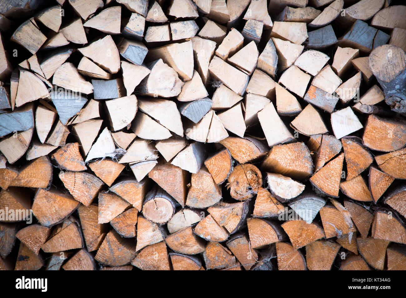 background of firewood stack Stock Photo - Alamy