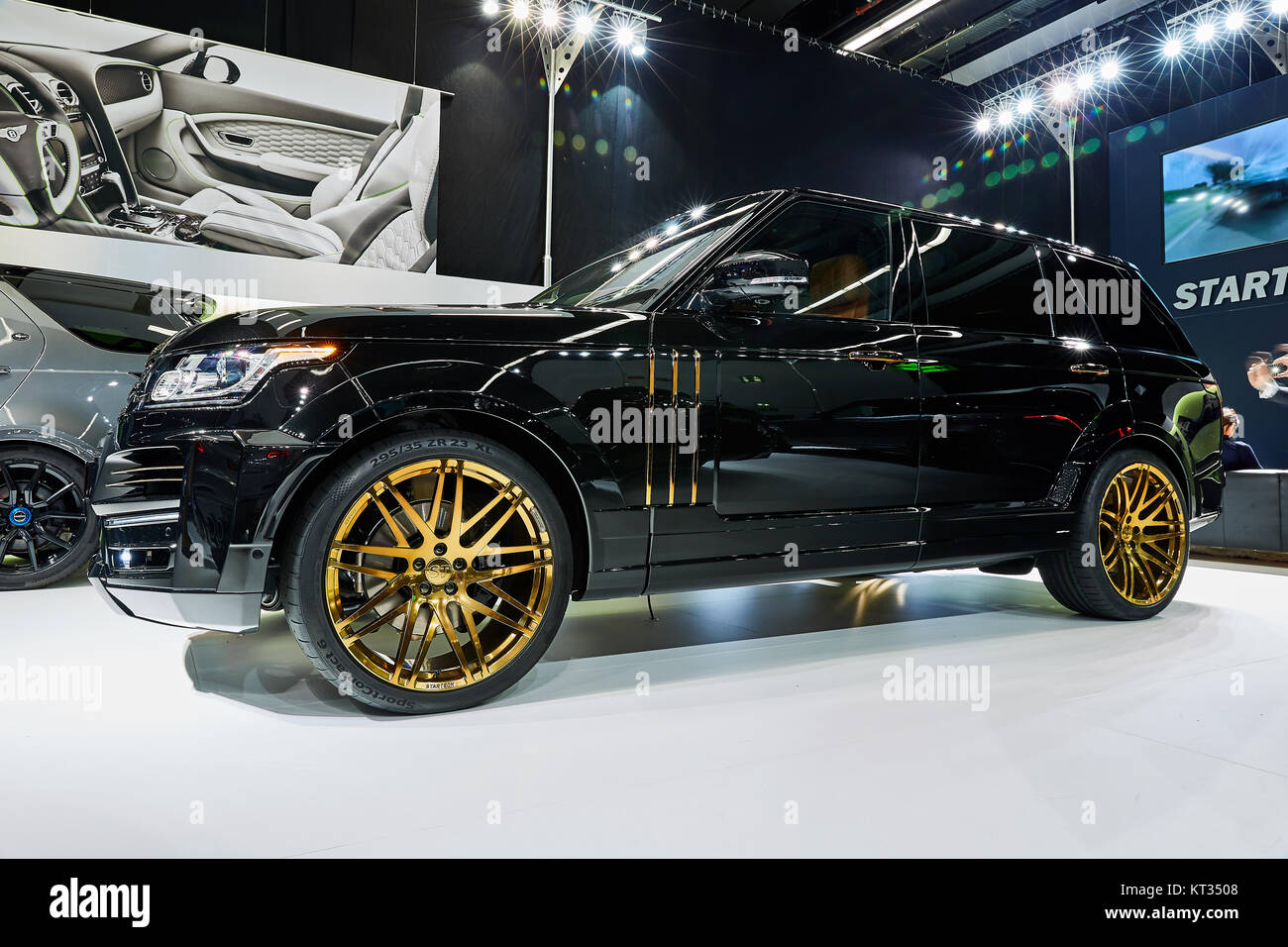 Frankfurt, Germany - September 12, 2017: 2017 Range Rover WideBody by ...