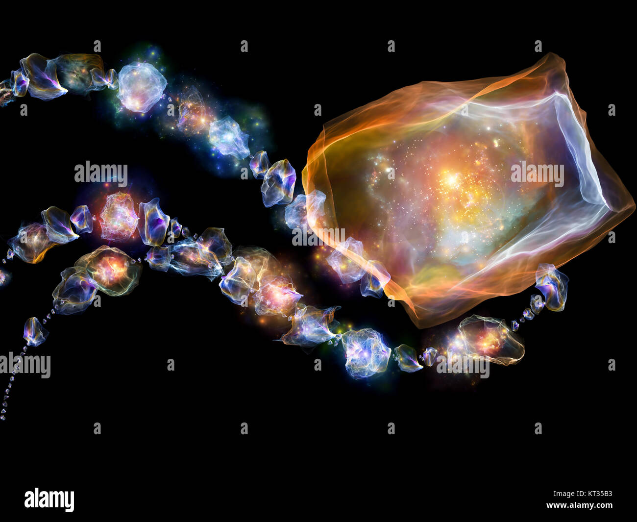 Illusion of Jewels Stock Photo - Alamy