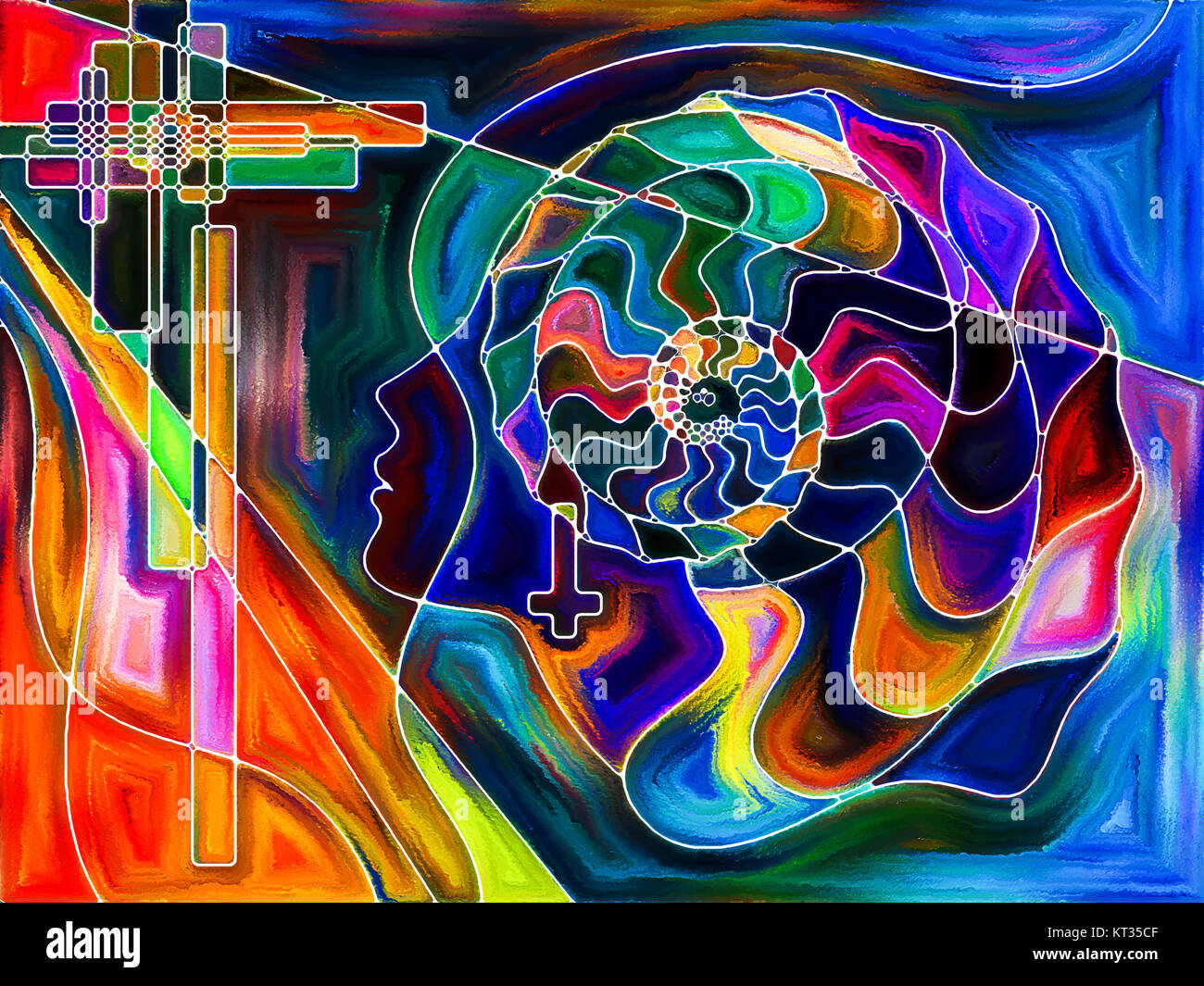 Energy of Division Stock Photo - Alamy
