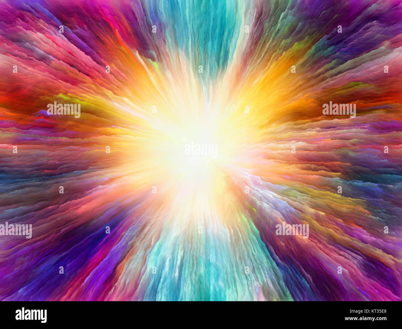 Energy of Colors Stock Photo - Alamy
