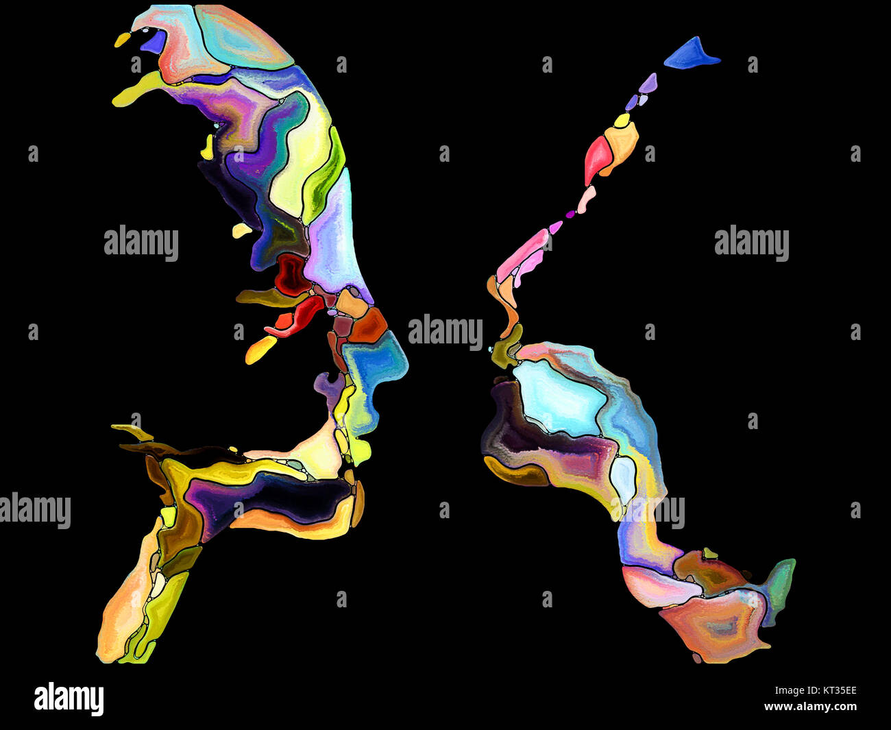 Synergies of Self Fragmentation Stock Photo - Alamy