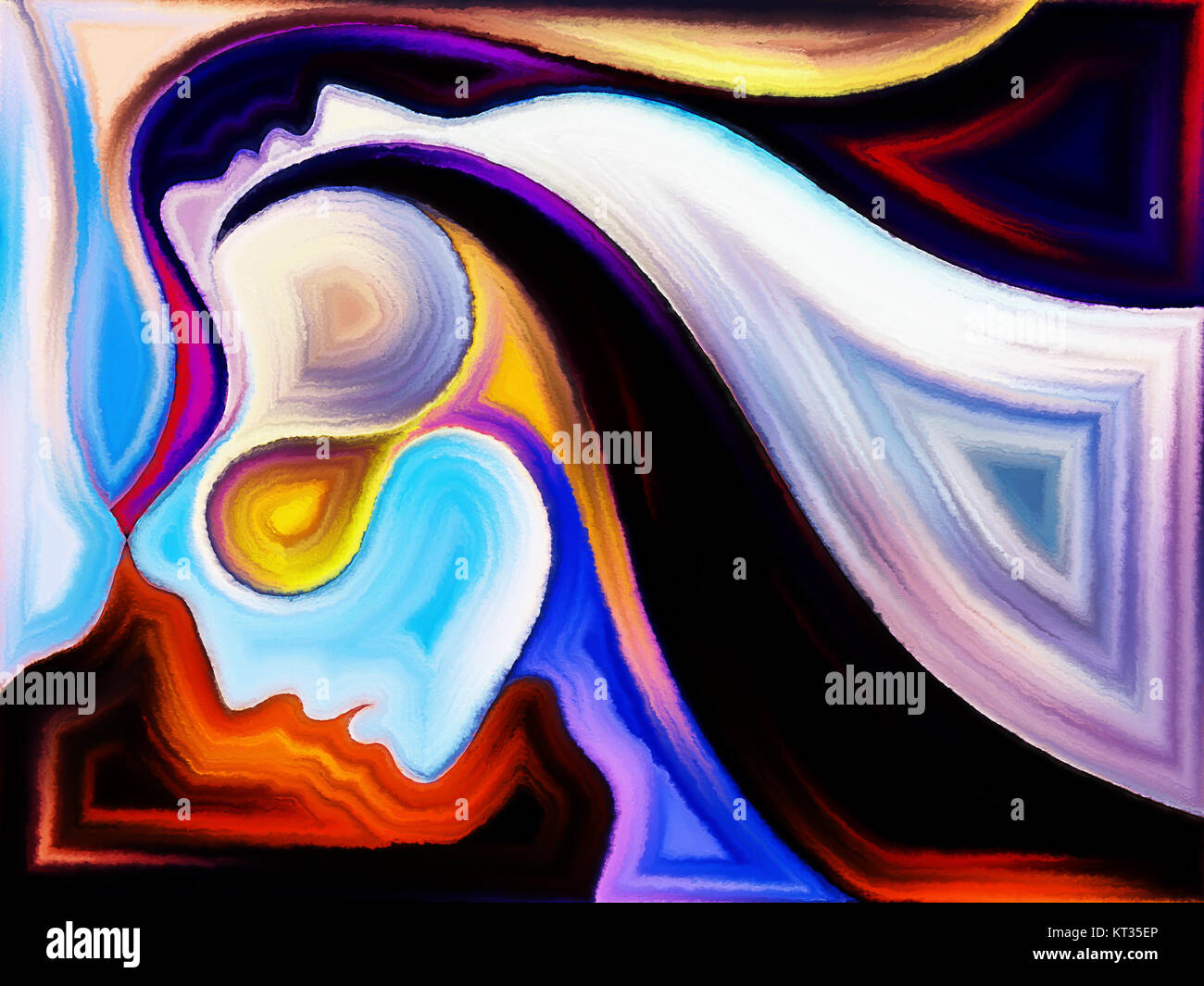 Energy of Communication Stock Photo - Alamy