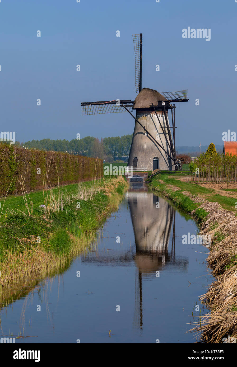 Drainage canal landscape hi-res stock photography and images - Alamy