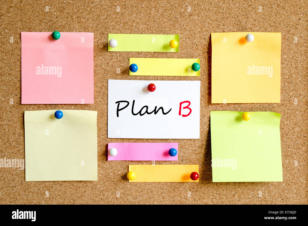Plan b text concept Stock Photo - Alamy
