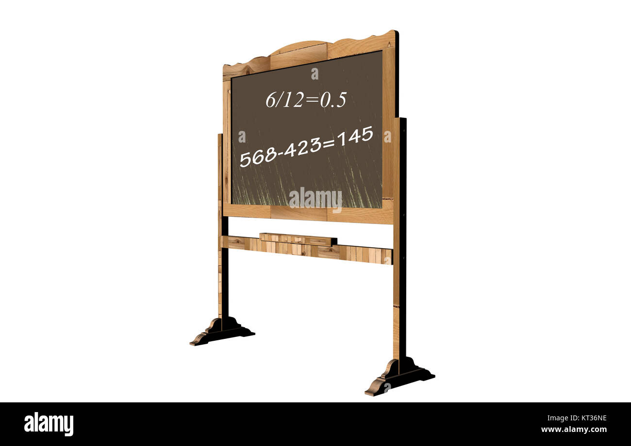 Arithmetic slate hi-res stock photography and images - Alamy
