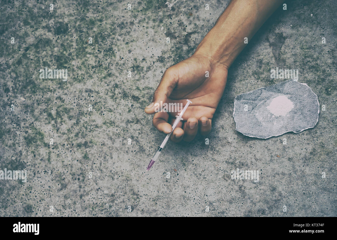 drug addict man Stock Photo - Alamy