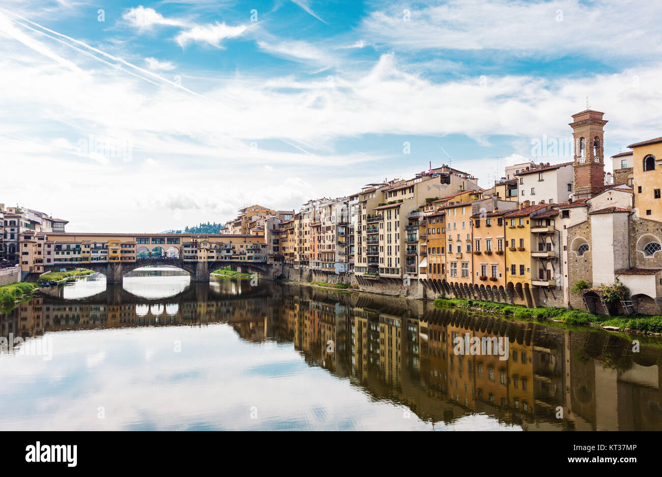 Classic Florence city view Stock Photo - Alamy