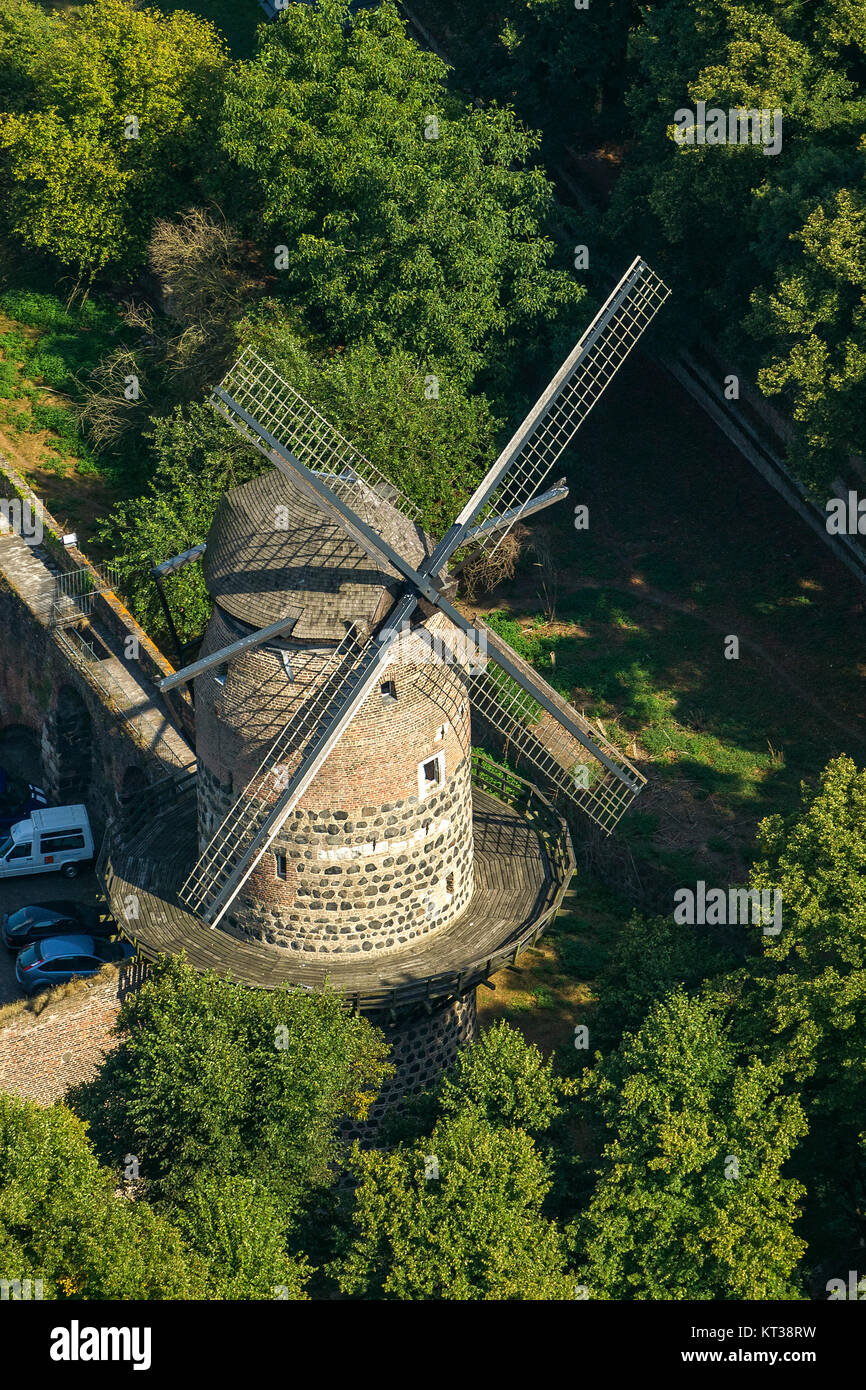 Dormagen Zons, Hist. Old Town Windmill, Dormagen, Lower Rhine, North ...