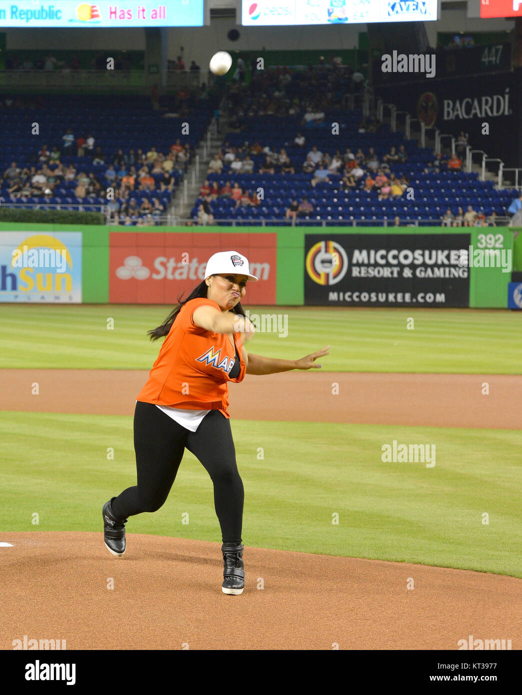 MIAMI, FL - AUGUST 01: Cheryl James ("Salt"), and Sandra Denton ("Pepa ...