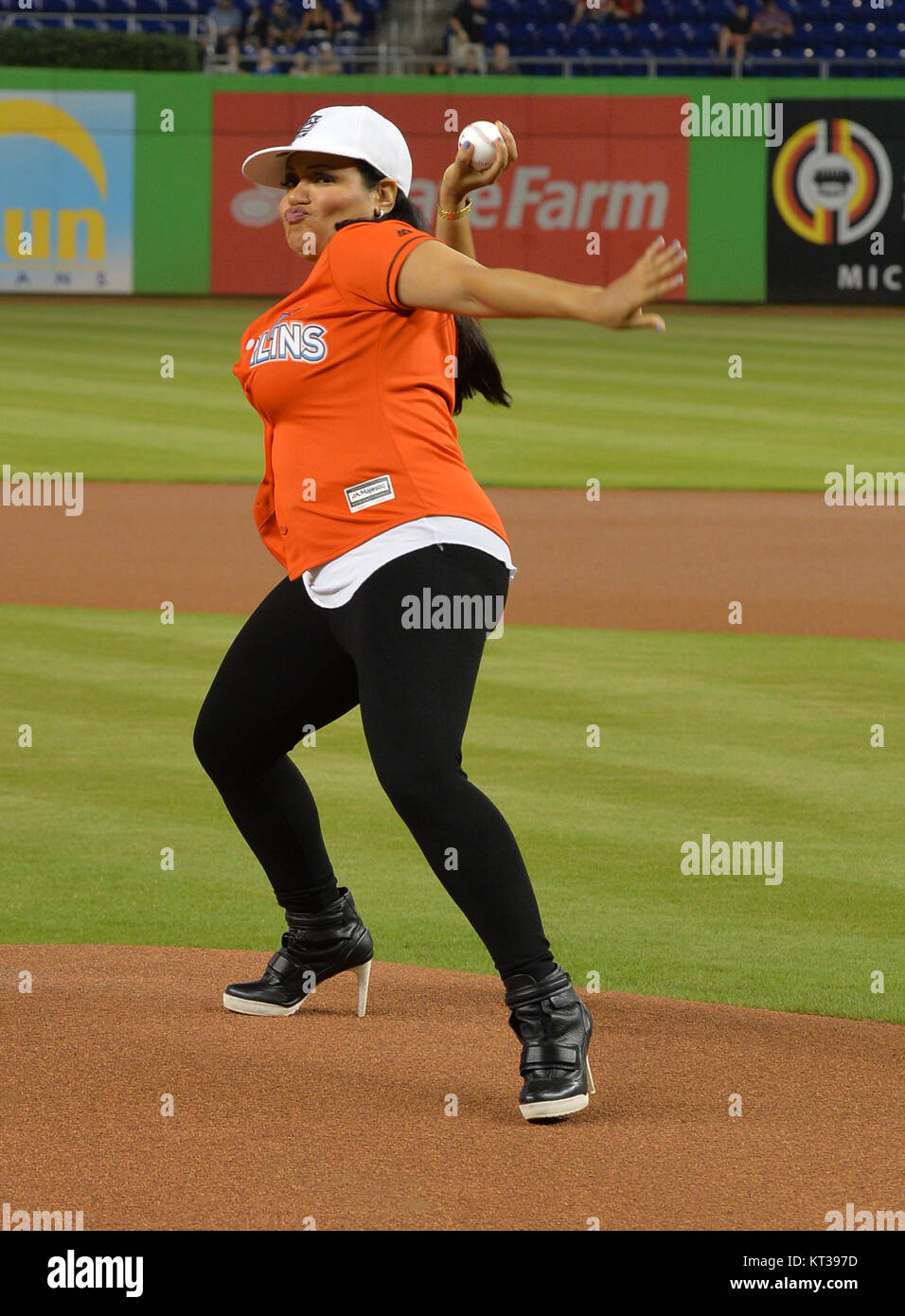 MIAMI, FL - AUGUST 01: Cheryl James ("Salt"), and Sandra Denton ("Pepa ...