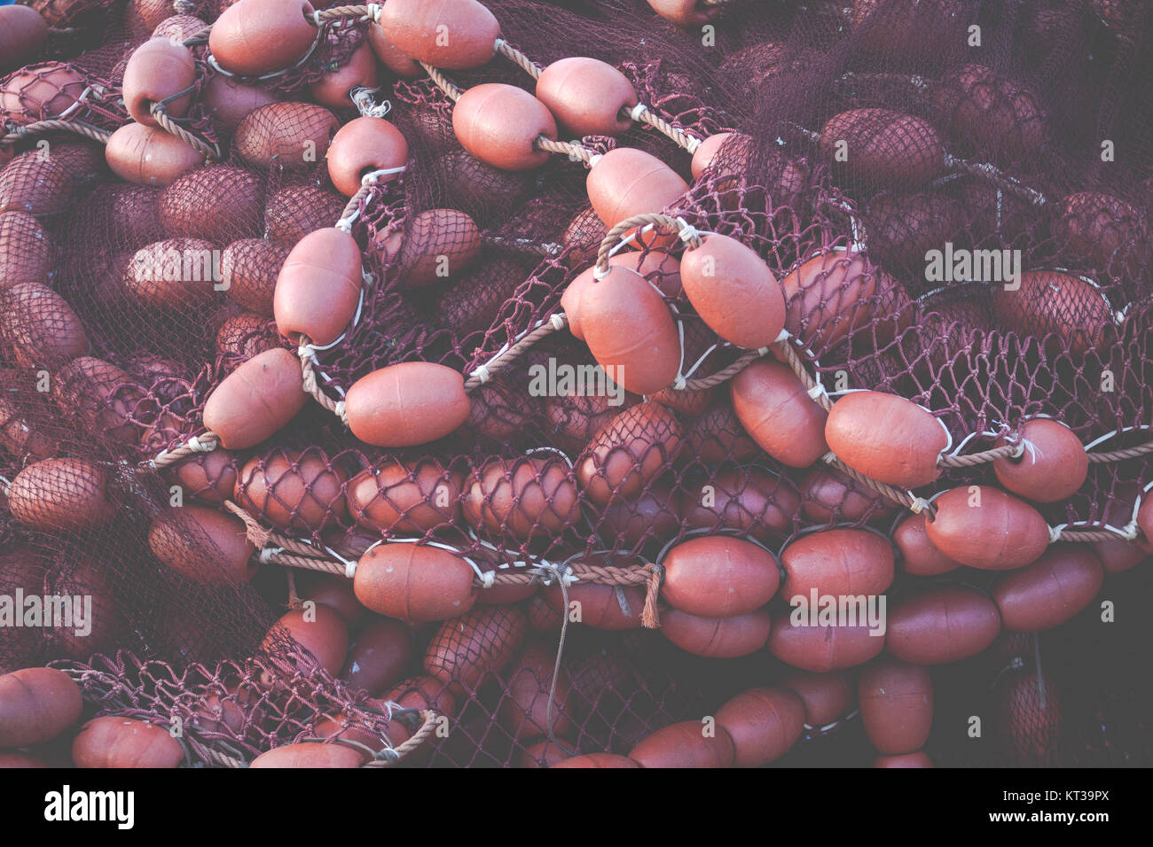 Old trawl net hi-res stock photography and images - Alamy