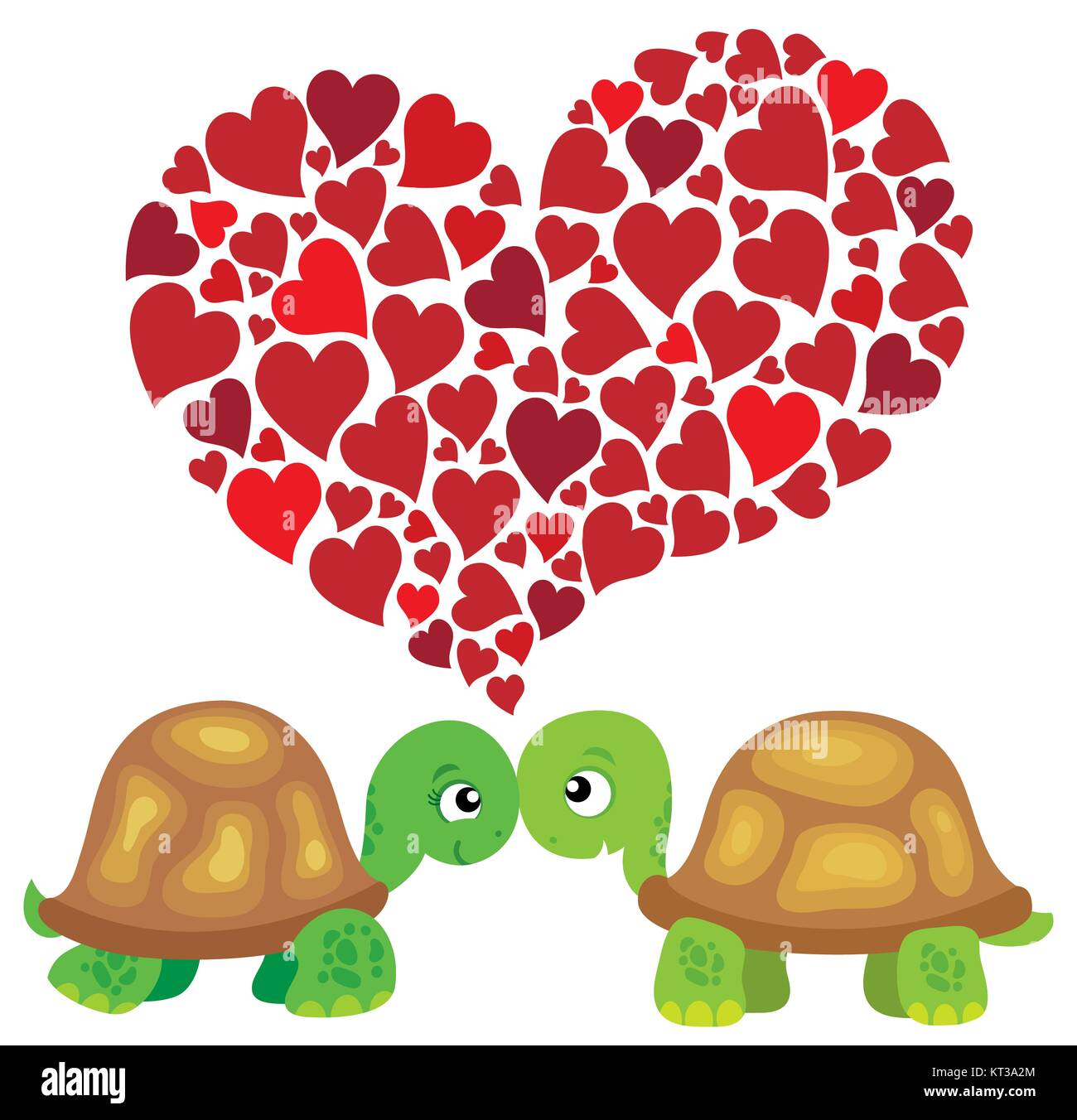 Valentine Turtle Art