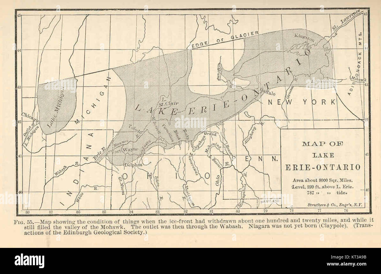 Old hundred map hi-res stock photography and images - Alamy