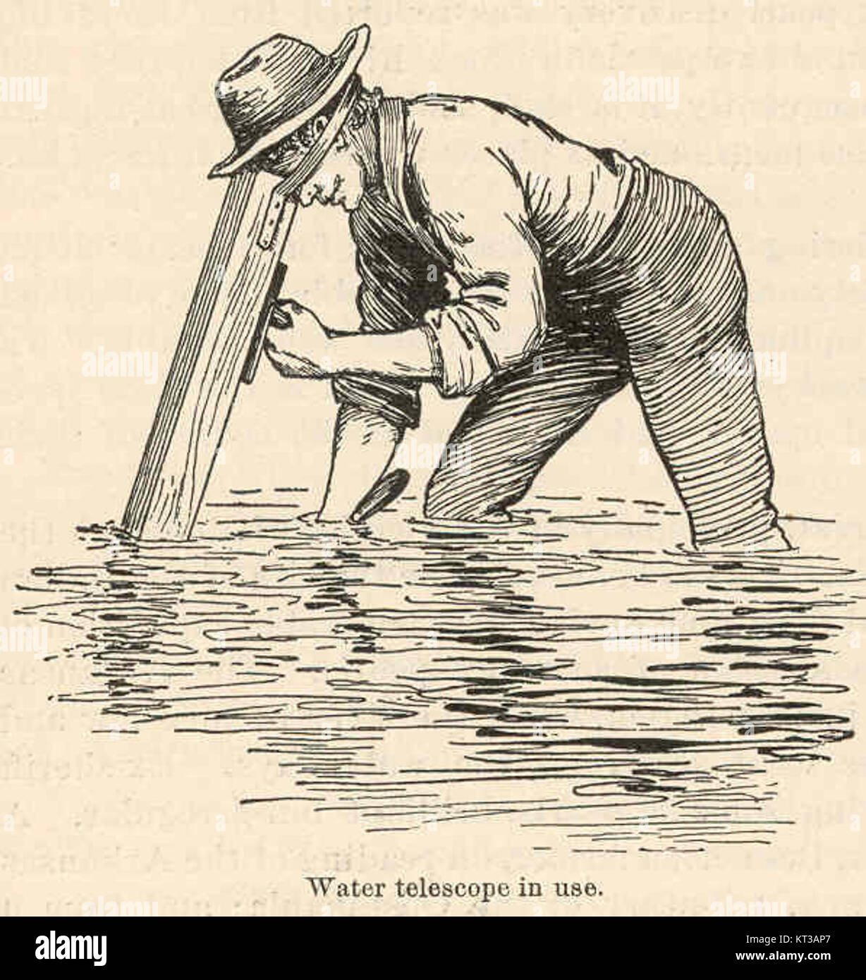 The water telescope, used for observing aquatic environments, is an ...