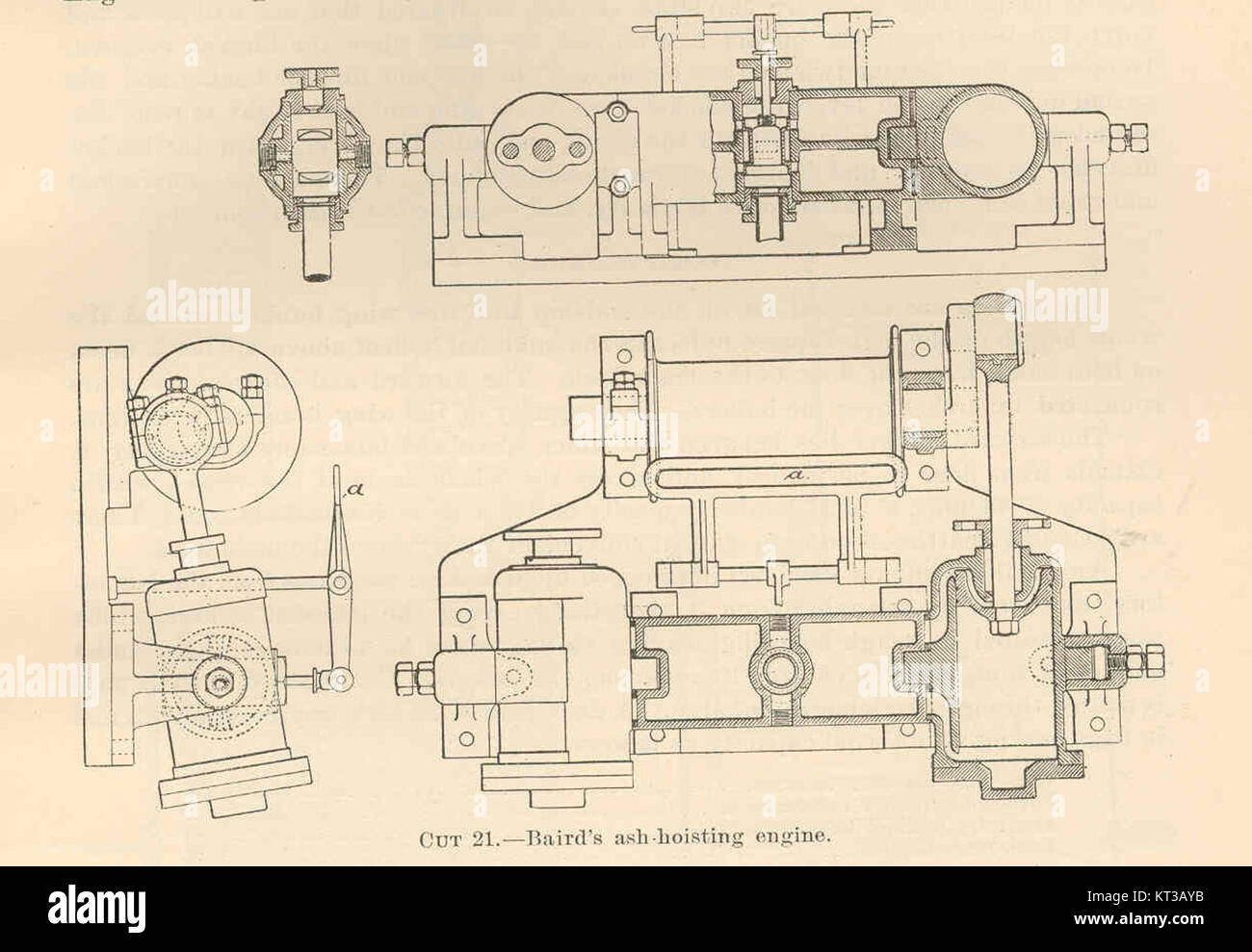 39964 Baird's ash-hoisting engine Stock Photo - Alamy