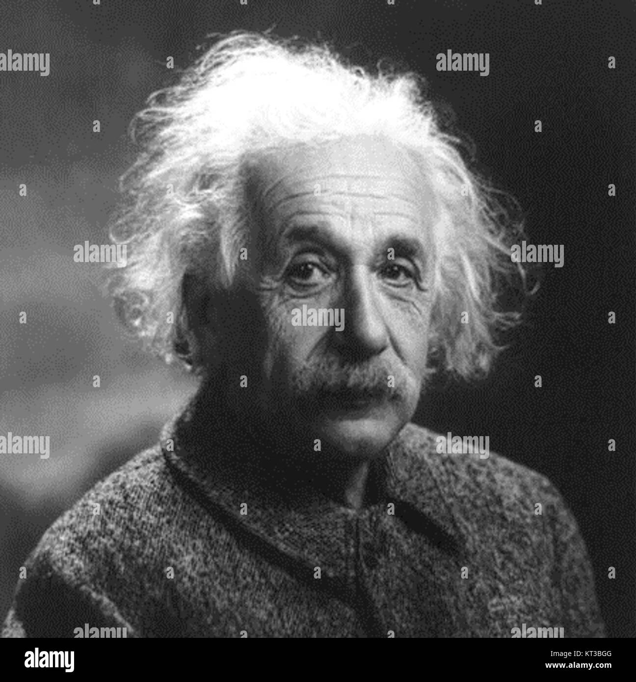 Albert Einstein 1947 square cropped Stock Photo - Alamy