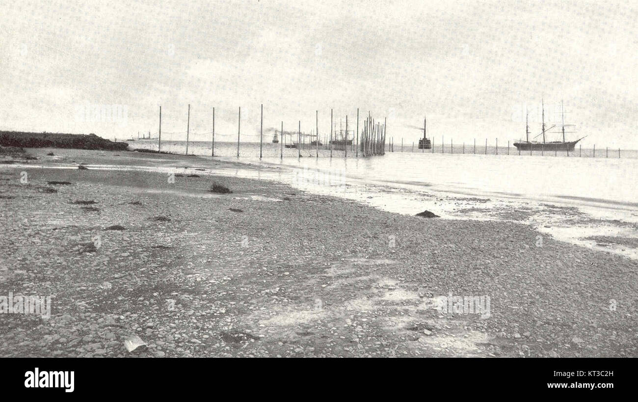 The 40720 Salmon Trap, used by the Alaska Packers Association near ...