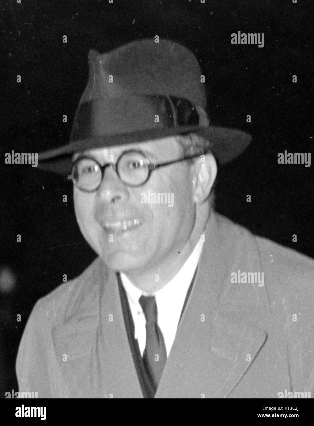 Albert Levitt, an important figure in legal history, is shown in this ...