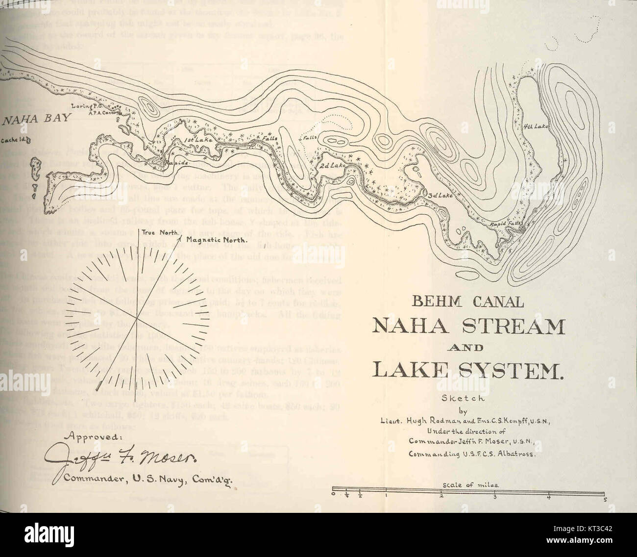 The Behm Canal, part of the Naha Stream and Lake System, is a ...