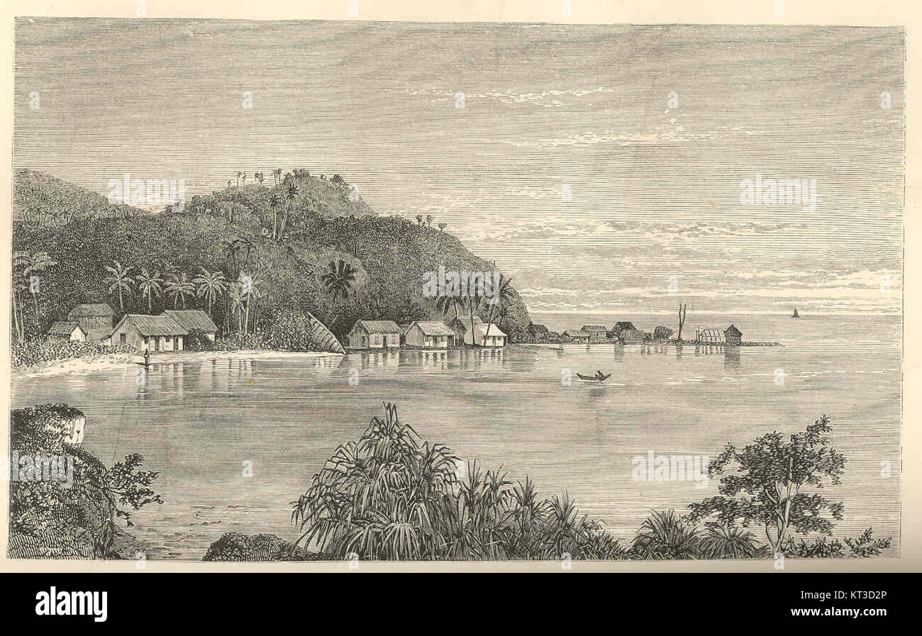 Levuka, a historic town in Fiji, known for its colonial-era ...