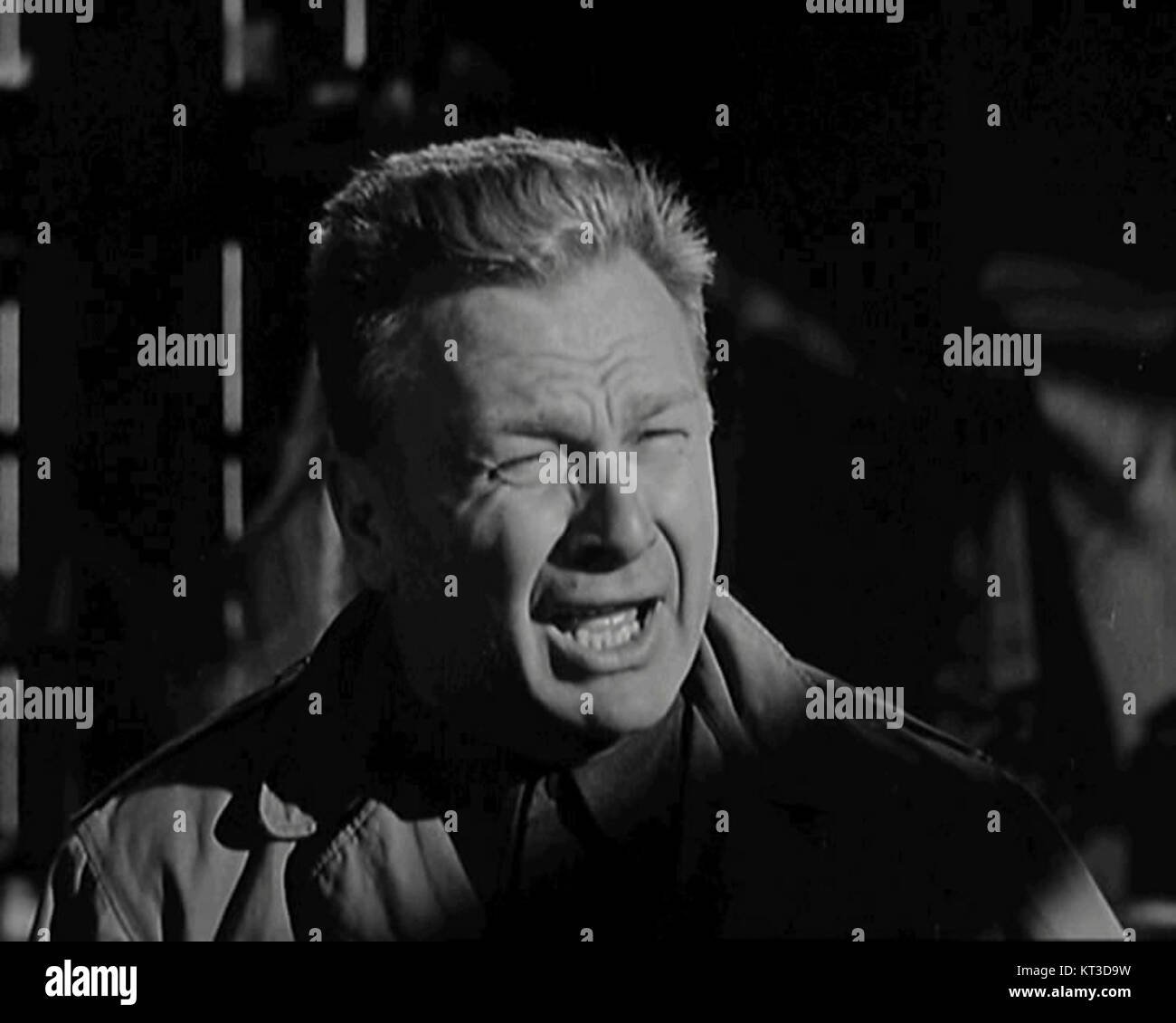 A screenshot from the movie trailer for Aldrich Attack, depicting ...