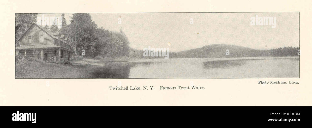 42059 Twitchell Lake, N Y Famous Trout Water Stock Photo - Alamy