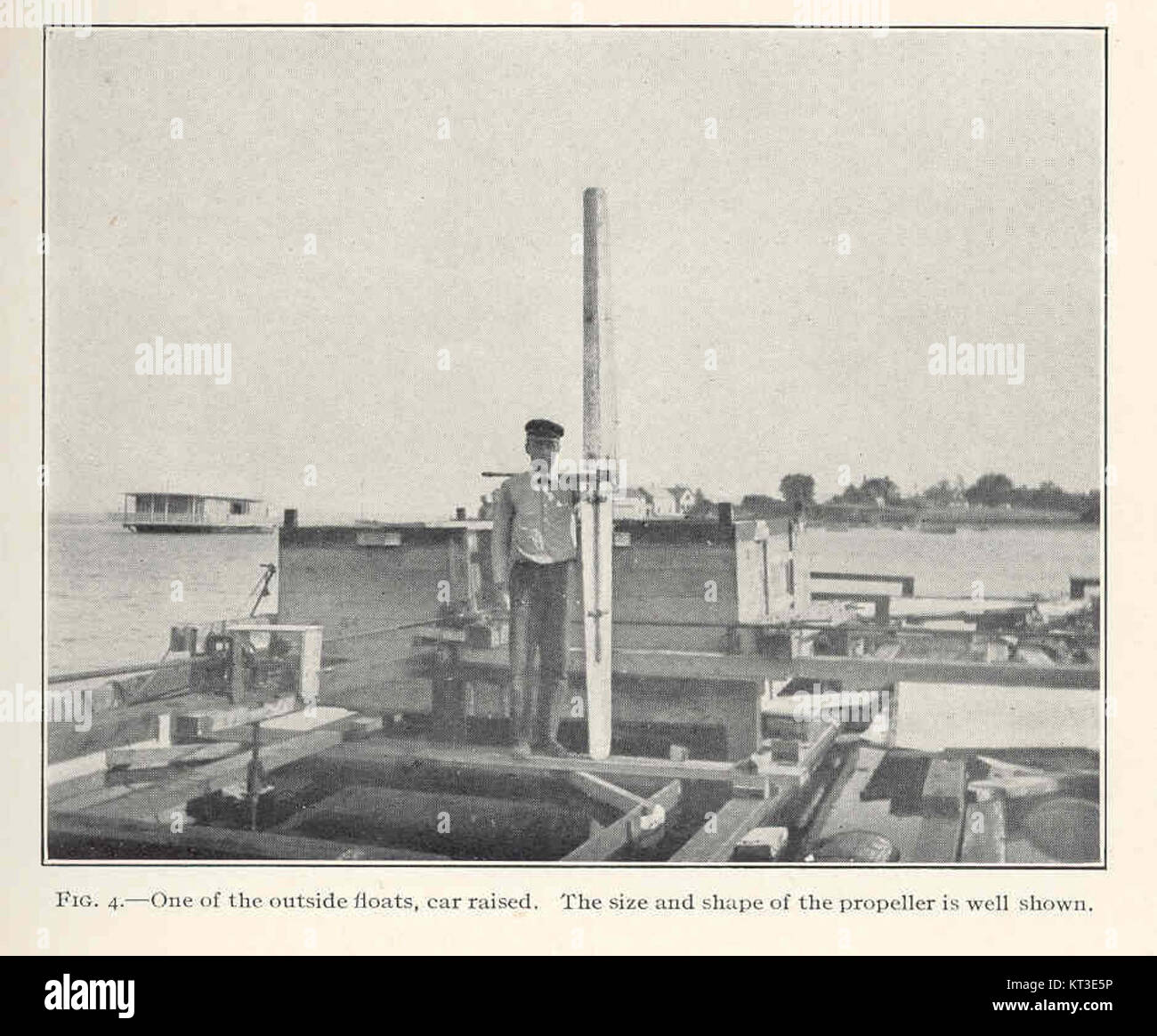 This image captures a detailed view of an outside float in motion ...