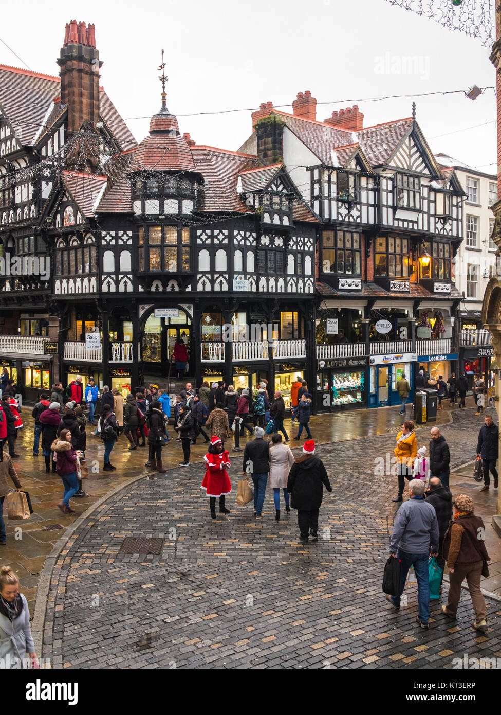 Chester rows medieval hi-res stock photography and images - Alamy