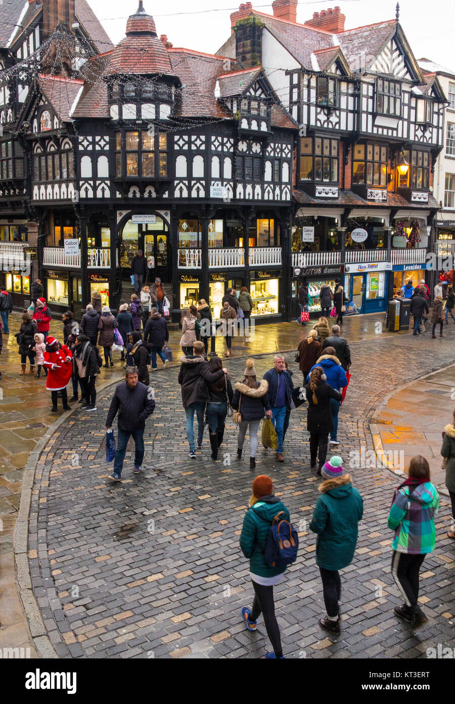 Chester rows medieval hi-res stock photography and images - Alamy