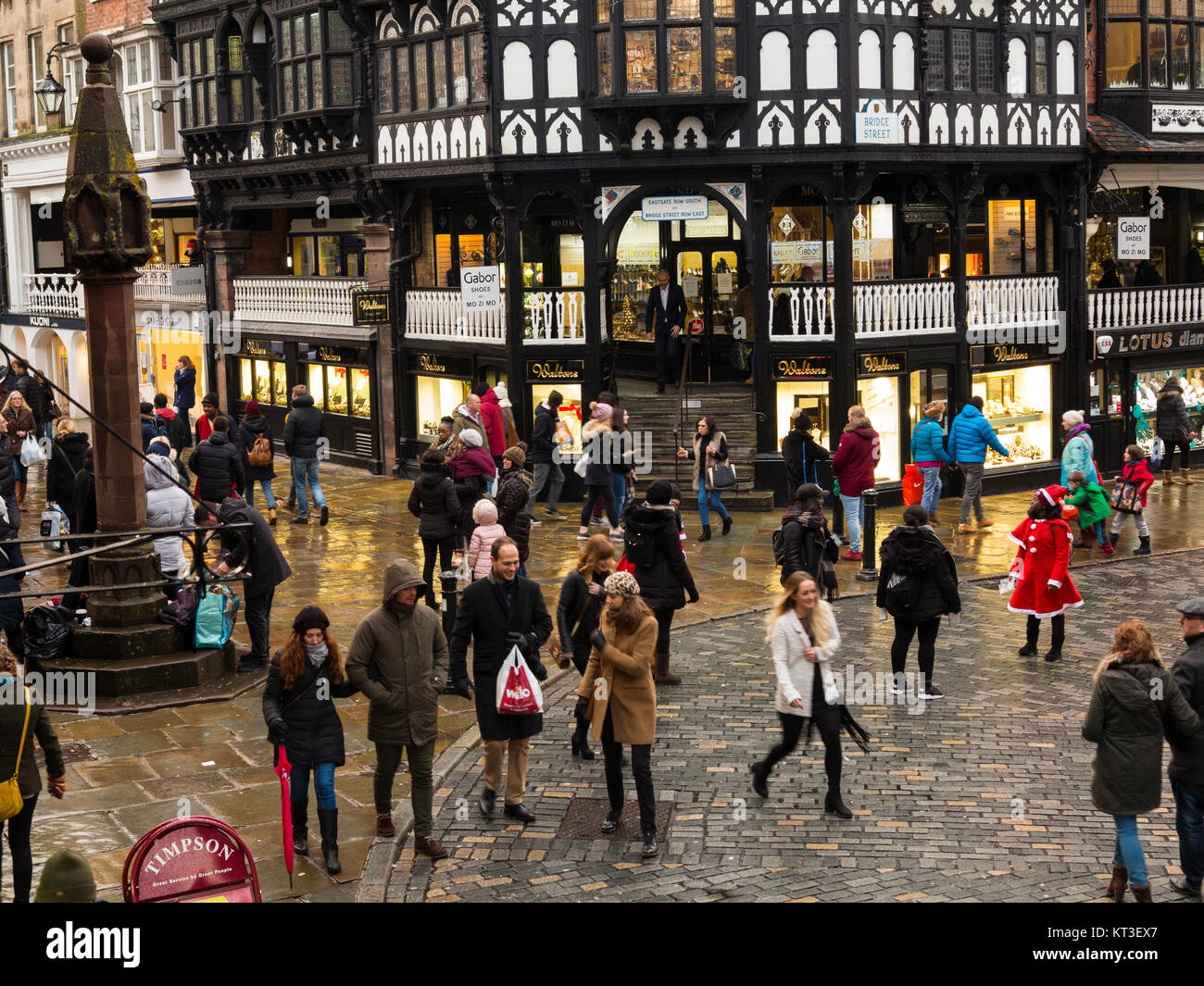 Chester rows medieval hi-res stock photography and images - Alamy