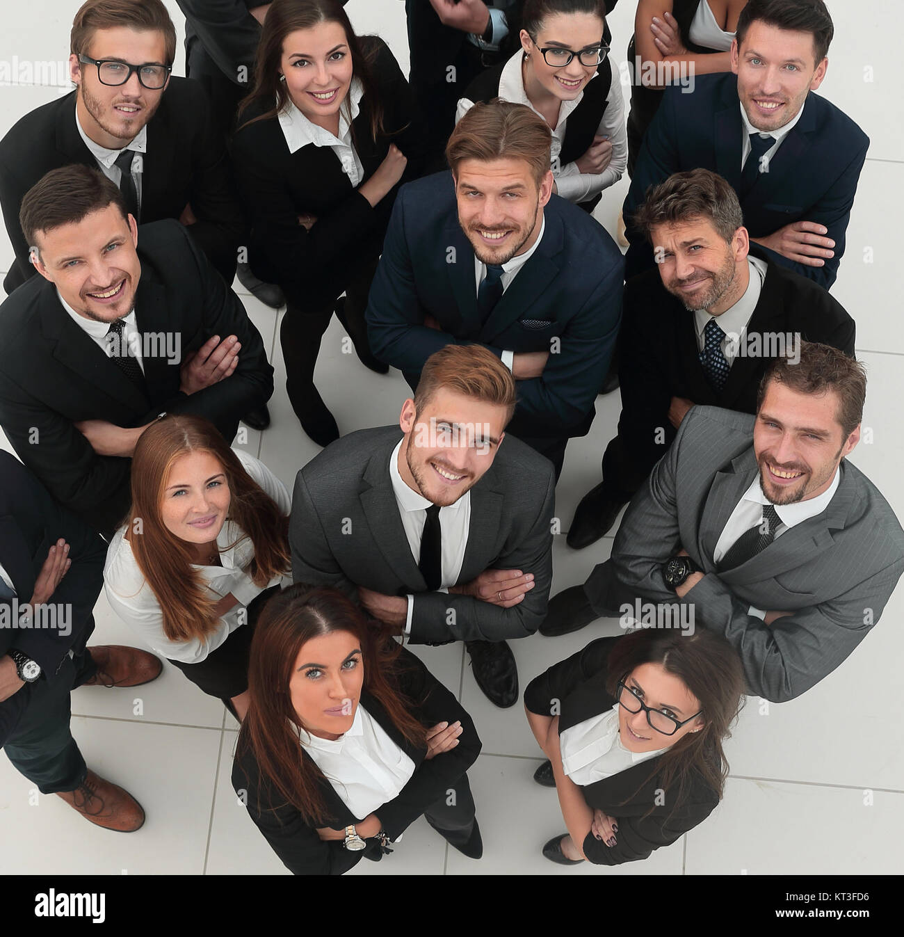 closeup. professional large business team Stock Photo - Alamy