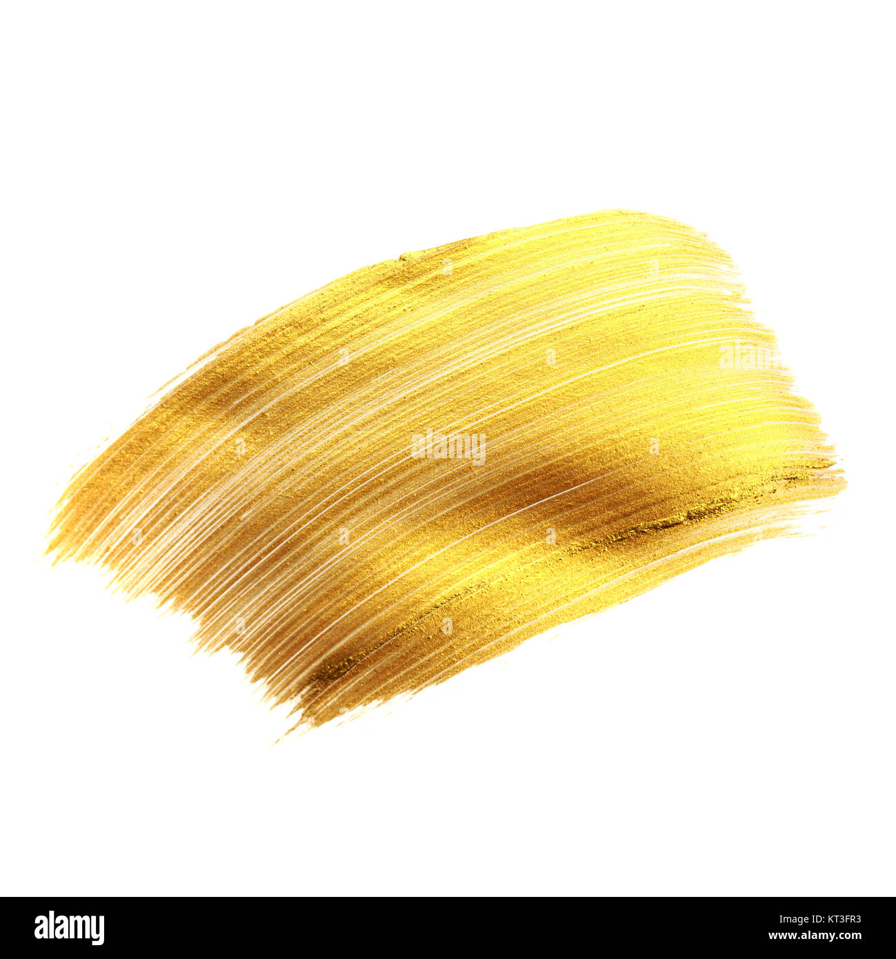 Beautiful textured golden strokes Stock Photo - Alamy