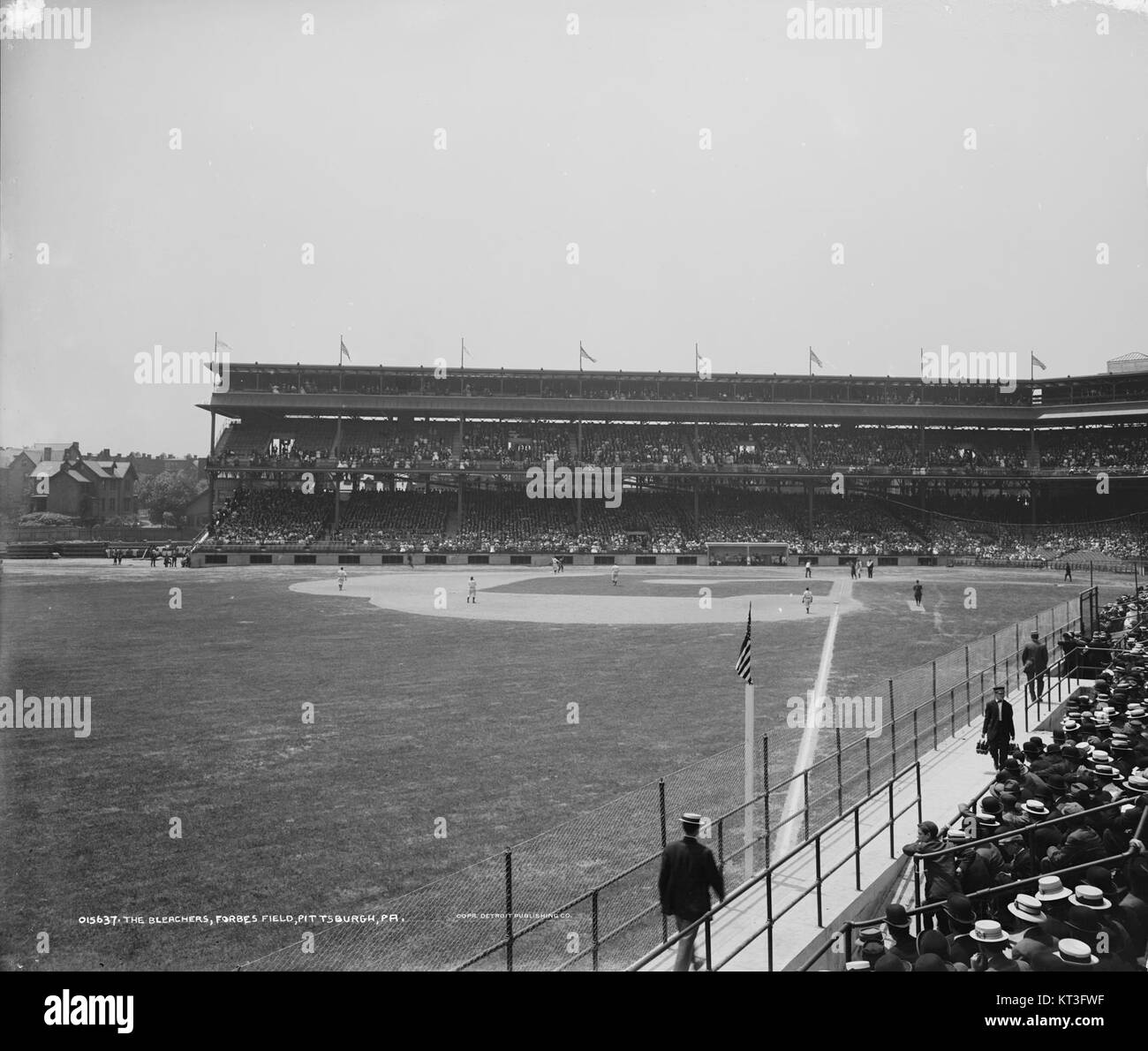 Forbes Field from bleachers Stock Photo - Alamy