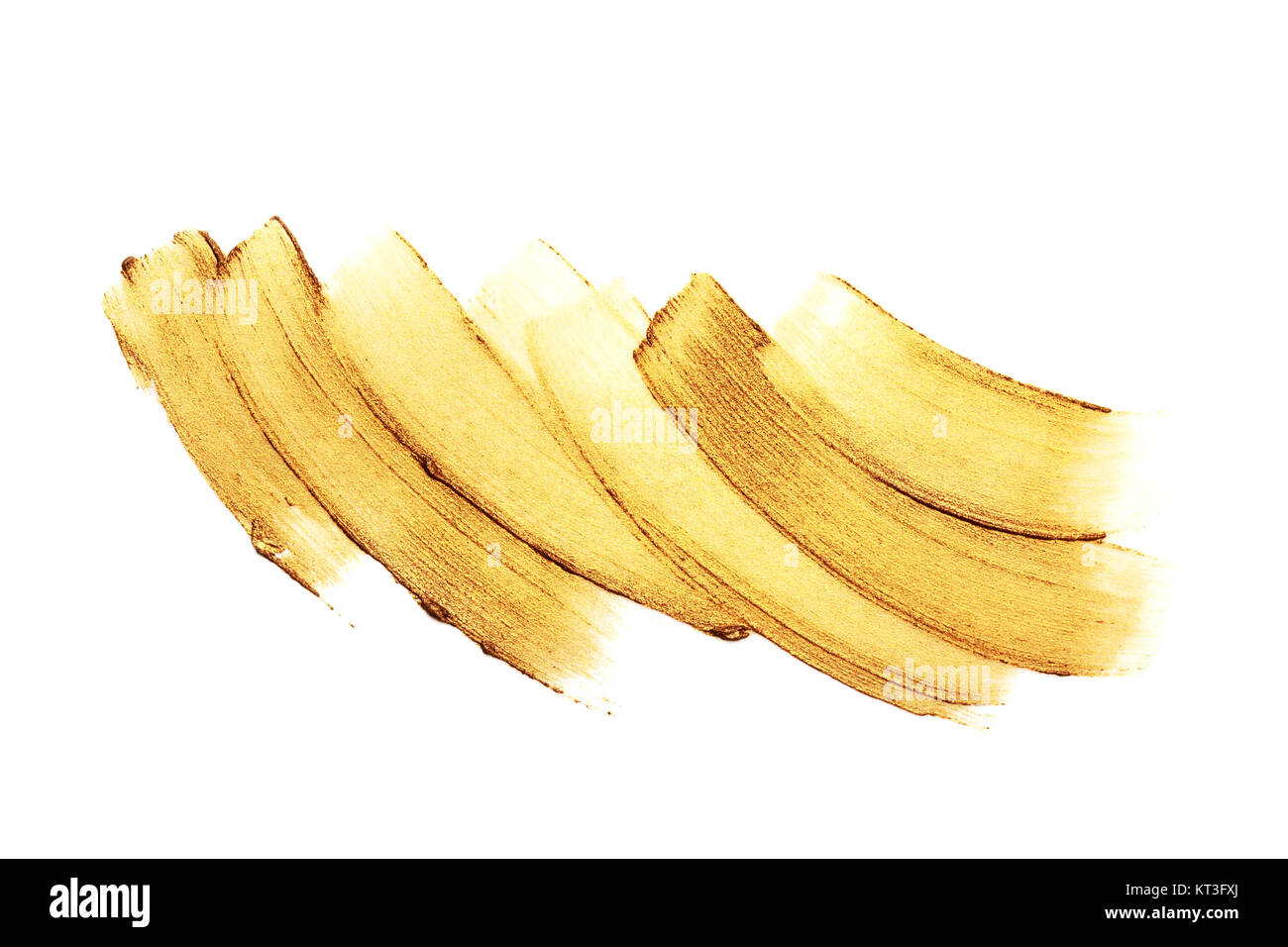 Beautiful textured golden strokes Stock Photo - Alamy