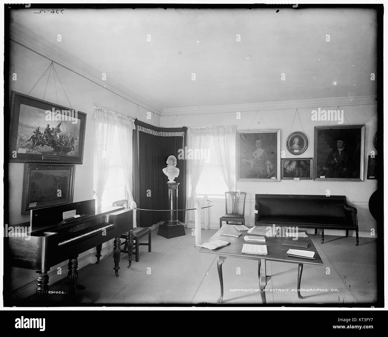 The Ford Mansion in Morristown, New Jersey, served as General George ...