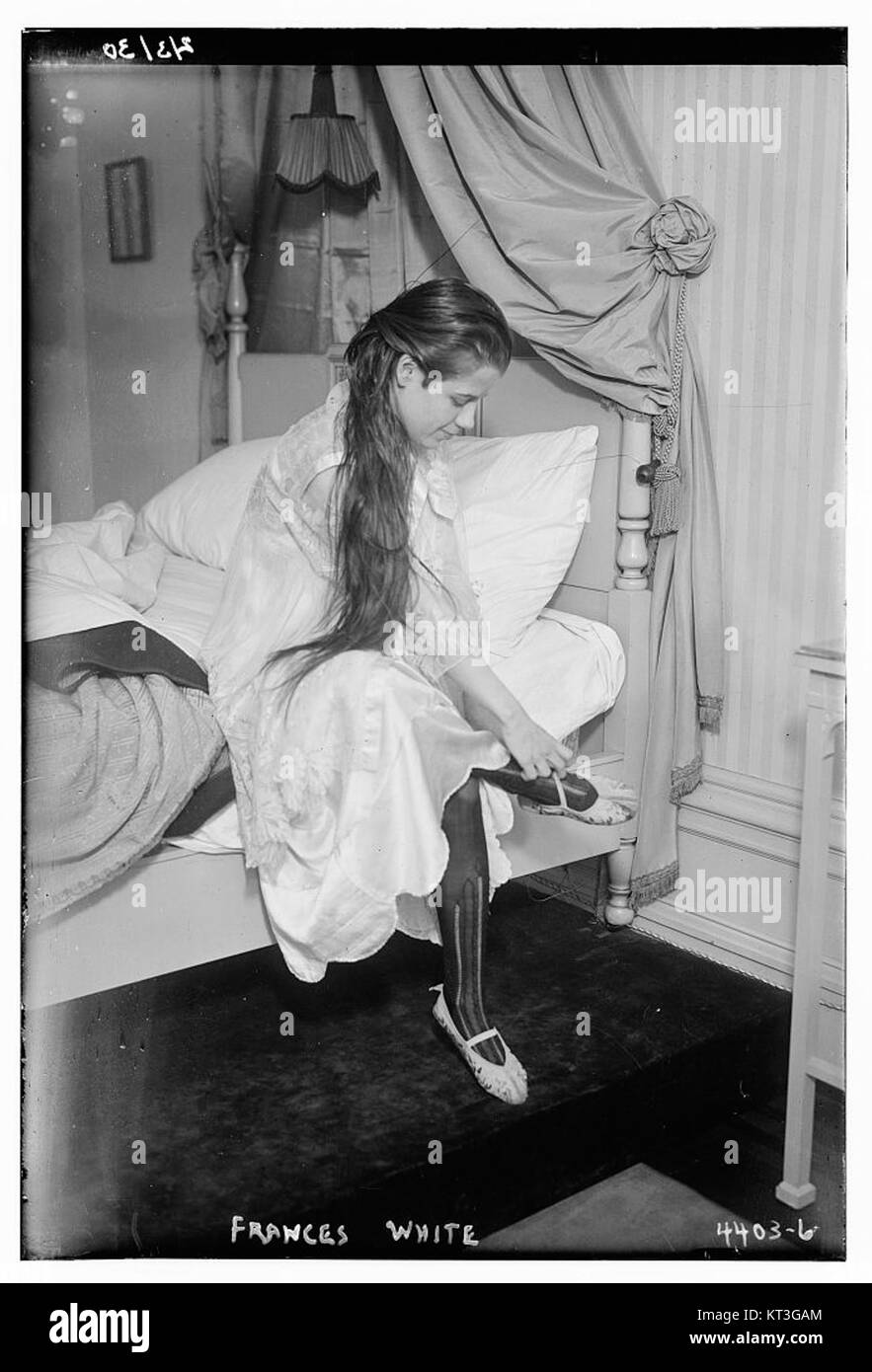 This image references Frances White, potentially a public figure or ...