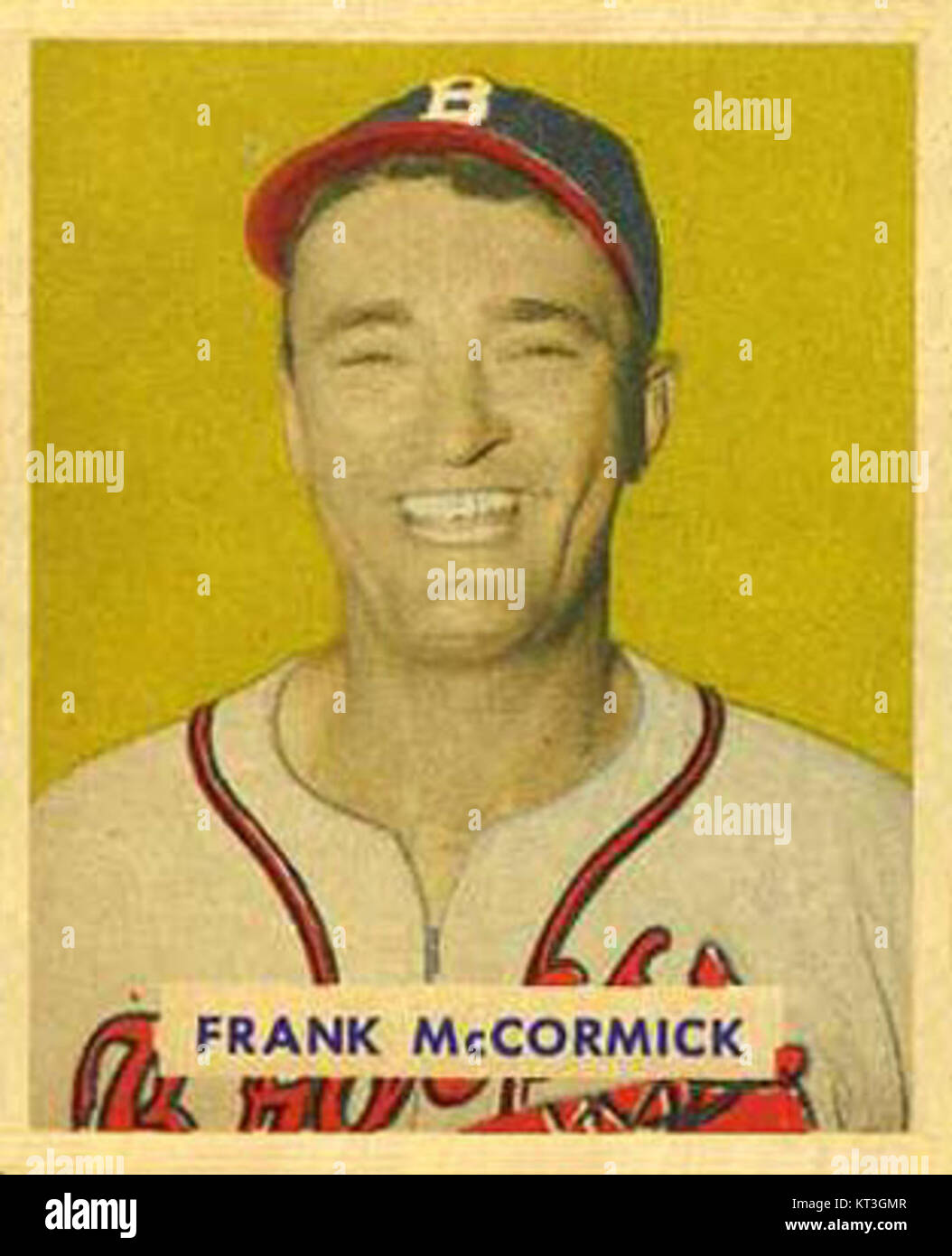 Frank McCormick 1949 Stock Photo - Alamy