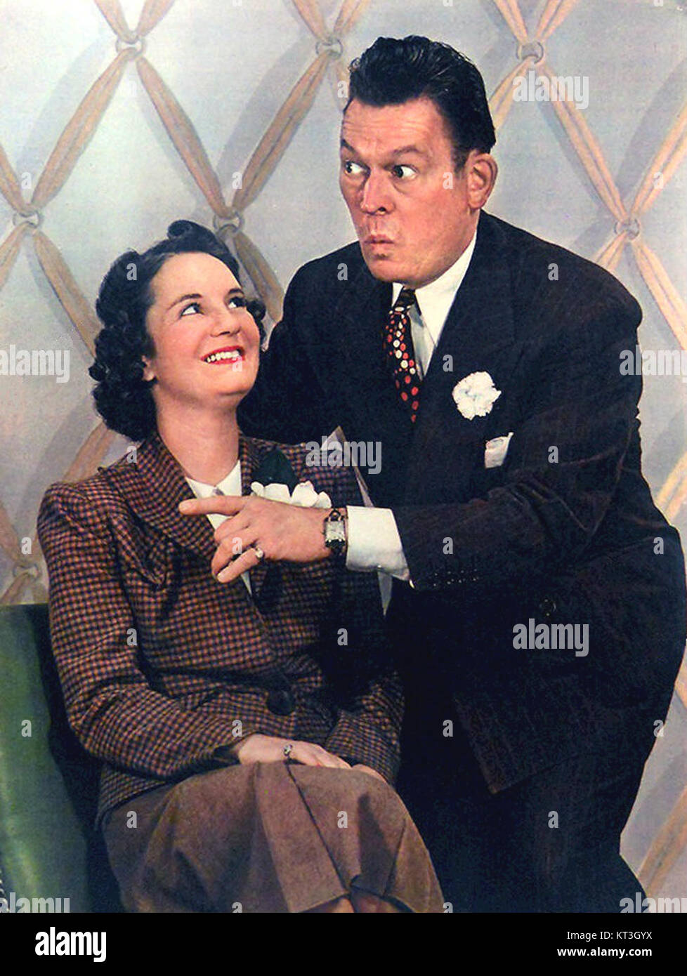 Fred Allen and Portland Hoffa 1941 Stock Photo - Alamy