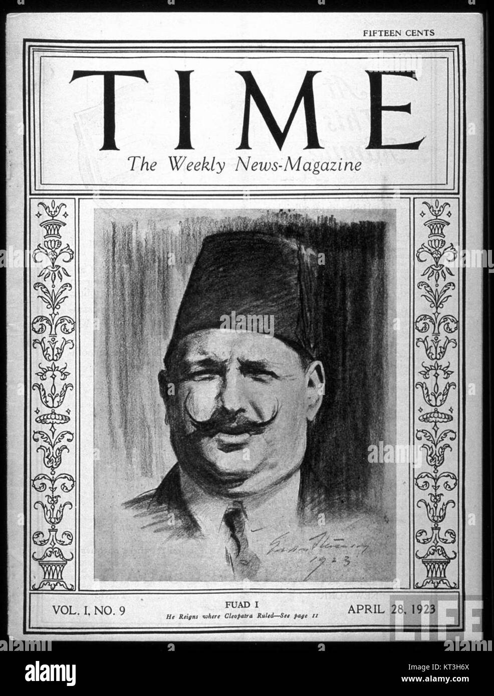 Time magazine 1923 hi-res stock photography and images - Alamy