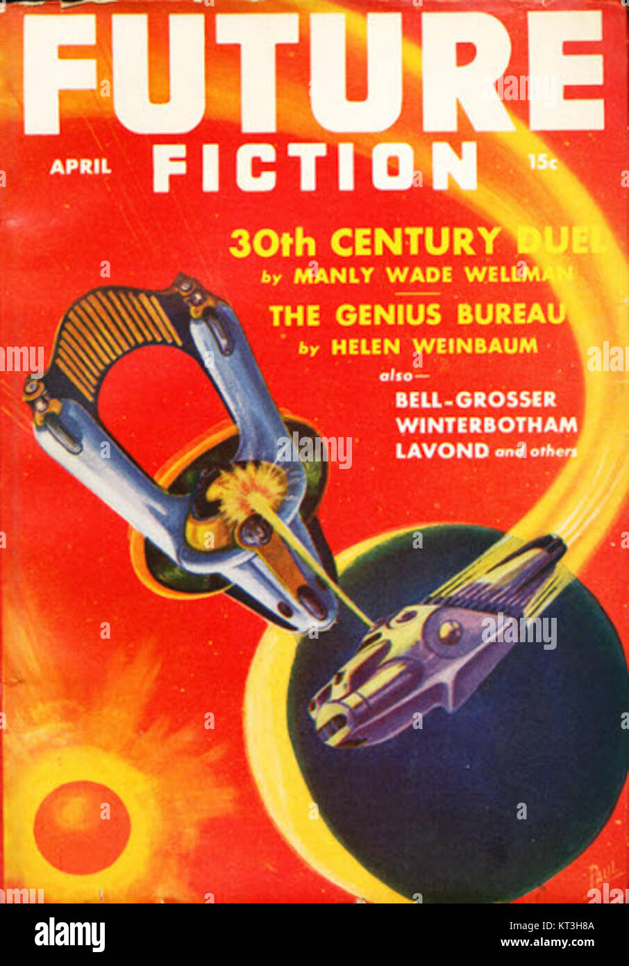 Future Fiction, a science fiction magazine, published its April 1941 ...