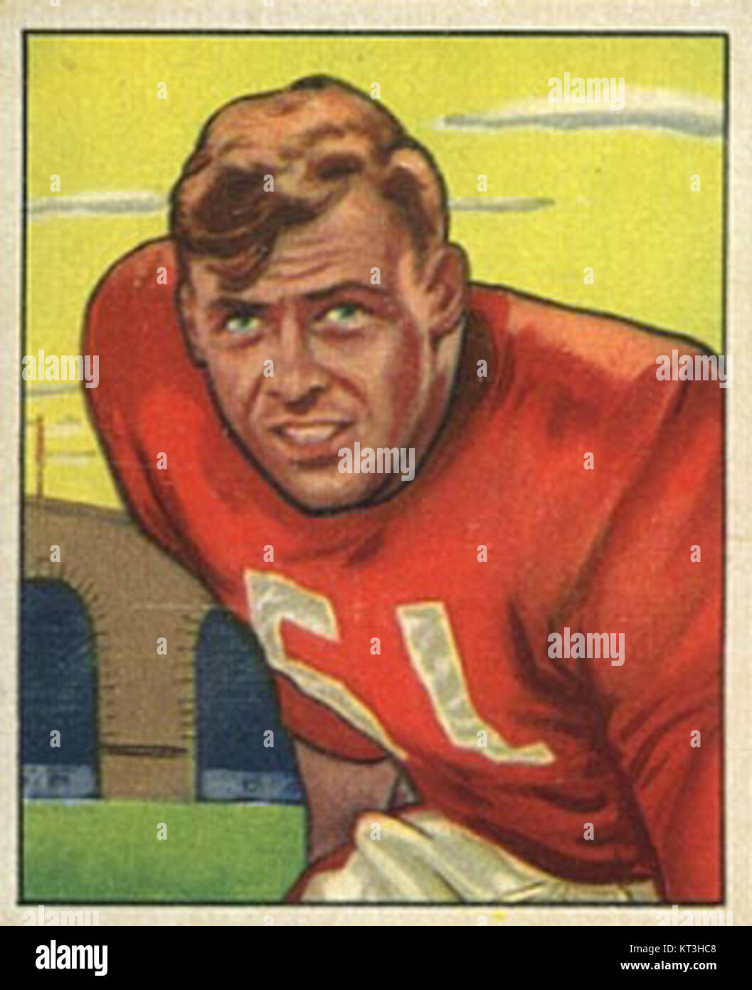 Gail Bruce, a player featured in the 1950 Bowman series, was part of ...